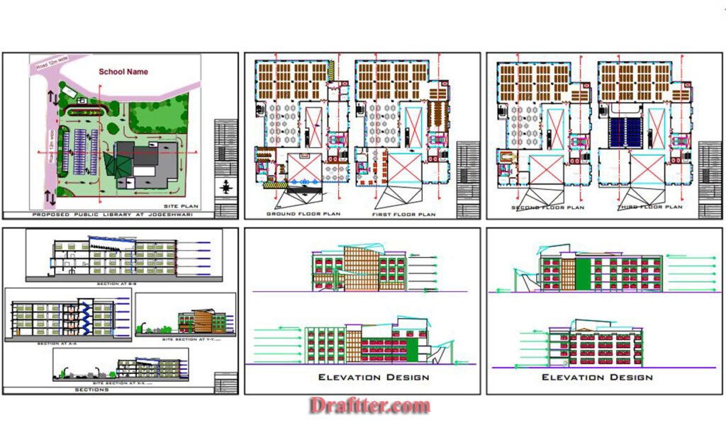 Public Library Project – Draftter